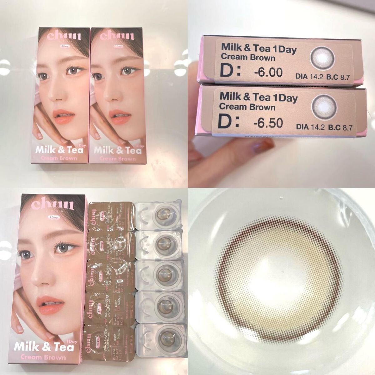 Milkandtea|chuu Lensのカラコンレポ・着画口コミ 315水発売の新商品🕊💕 By Me🥀韓国コスメ研究家敏感肌