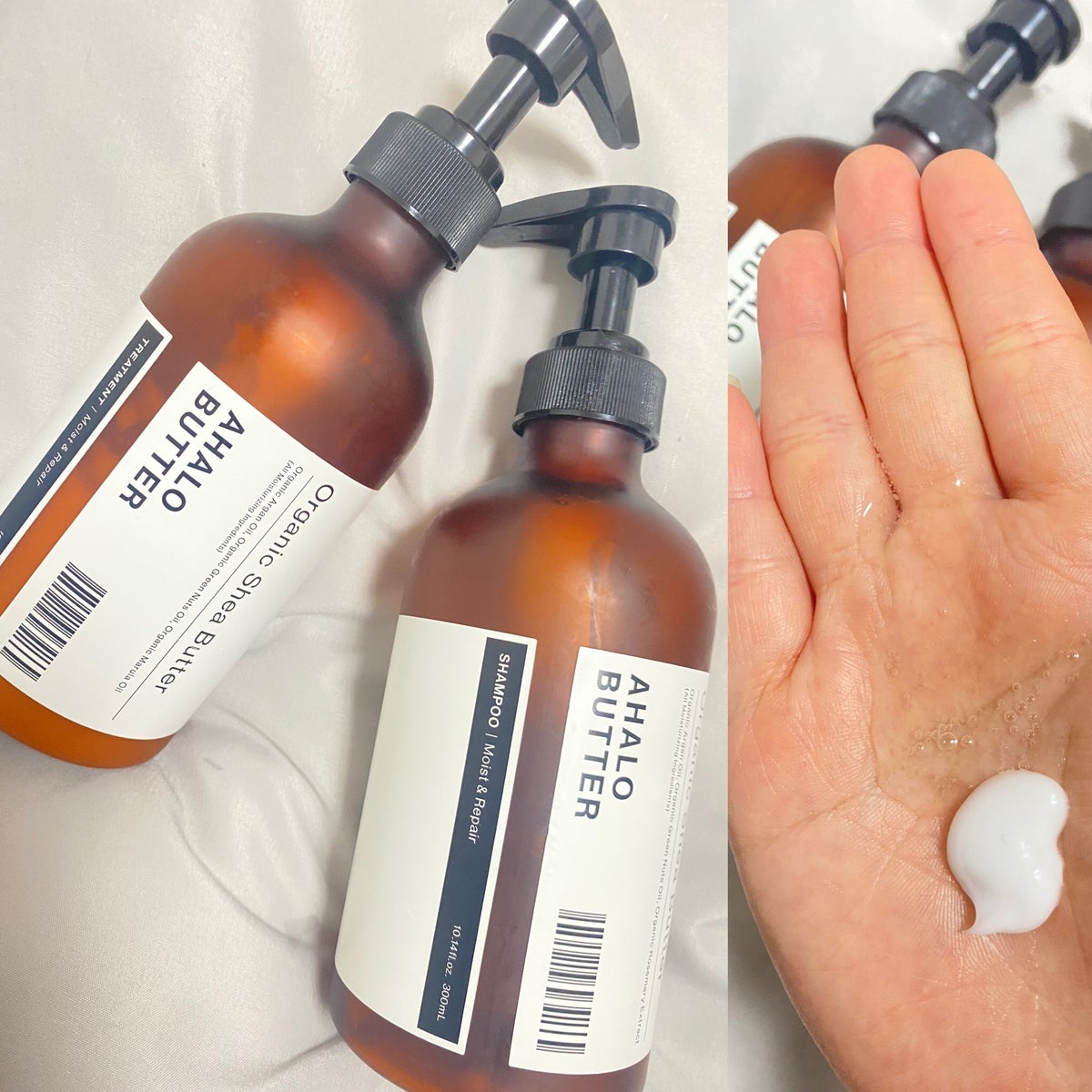 モイスト&リペア シャンプー/ヘアトリートメント|ahalo Butterの口コミ Ahalo Butterの モイスト&リペア