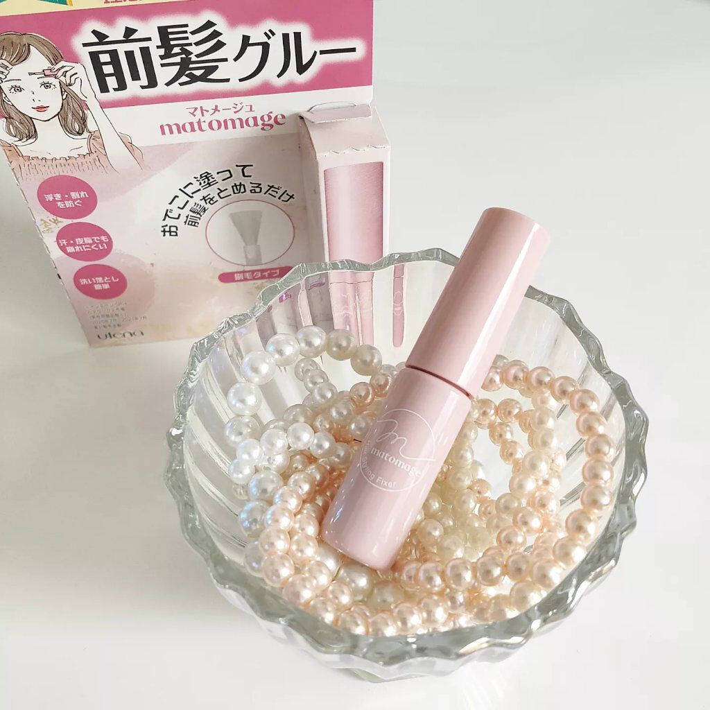 【2022年春新作スタイリング】前髪グルー|マトメージュの口コミ おでこに塗って前髪を固定する新発想♪ By Tty混合肌