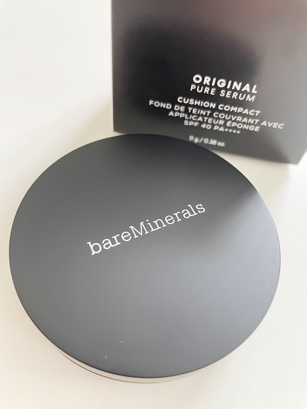 オリジナル ピュア セラム カバーアップ クッション|baremineralsの口コミ うるっとしていてツヤ感も程良く、私の肌色に By