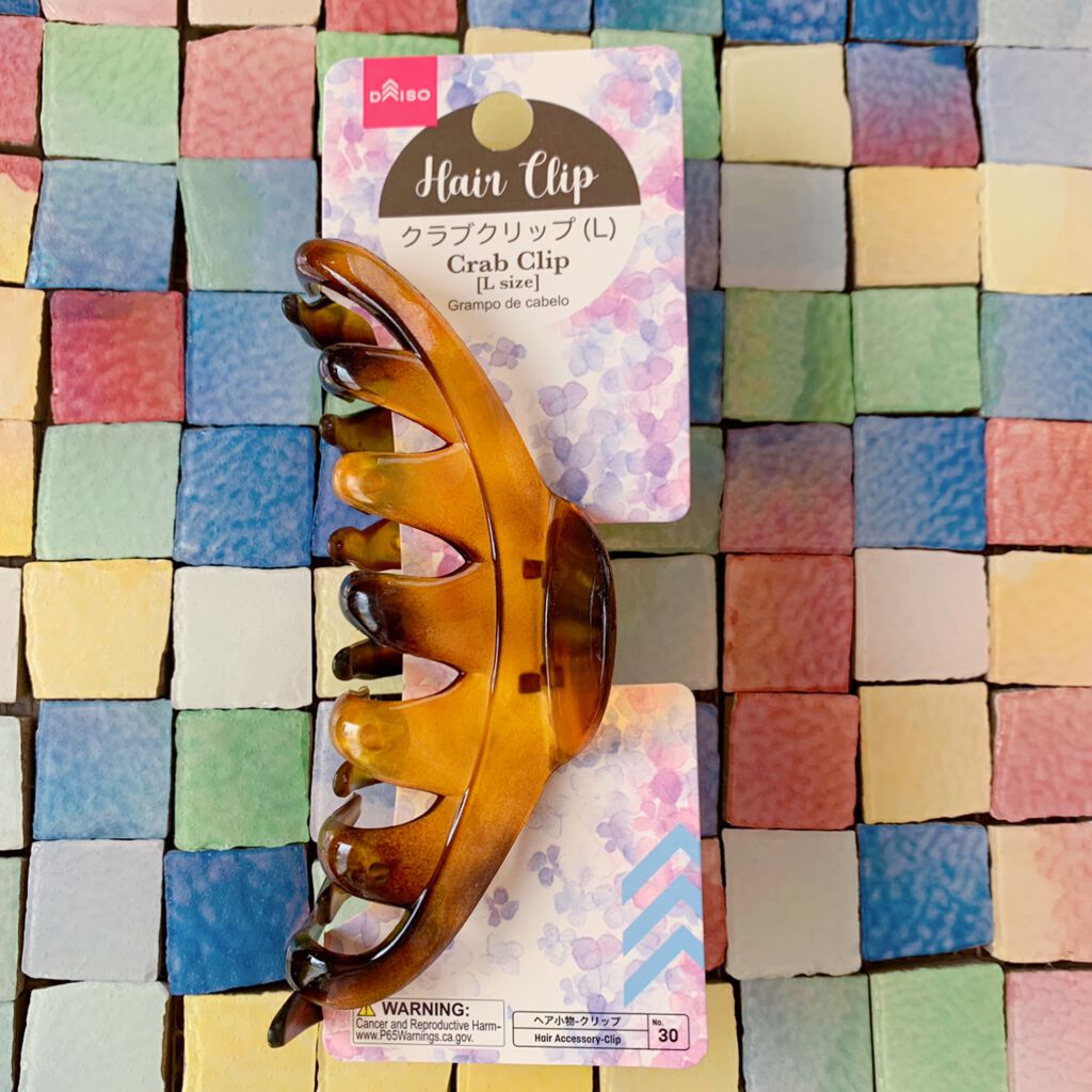 ヘアアクセサリー|daisoの口コミ 超優秀!100均で買えるおすすめヘアケアグッズ!💄ロングヘアでもしっかりまとめられるクリップ♡💄