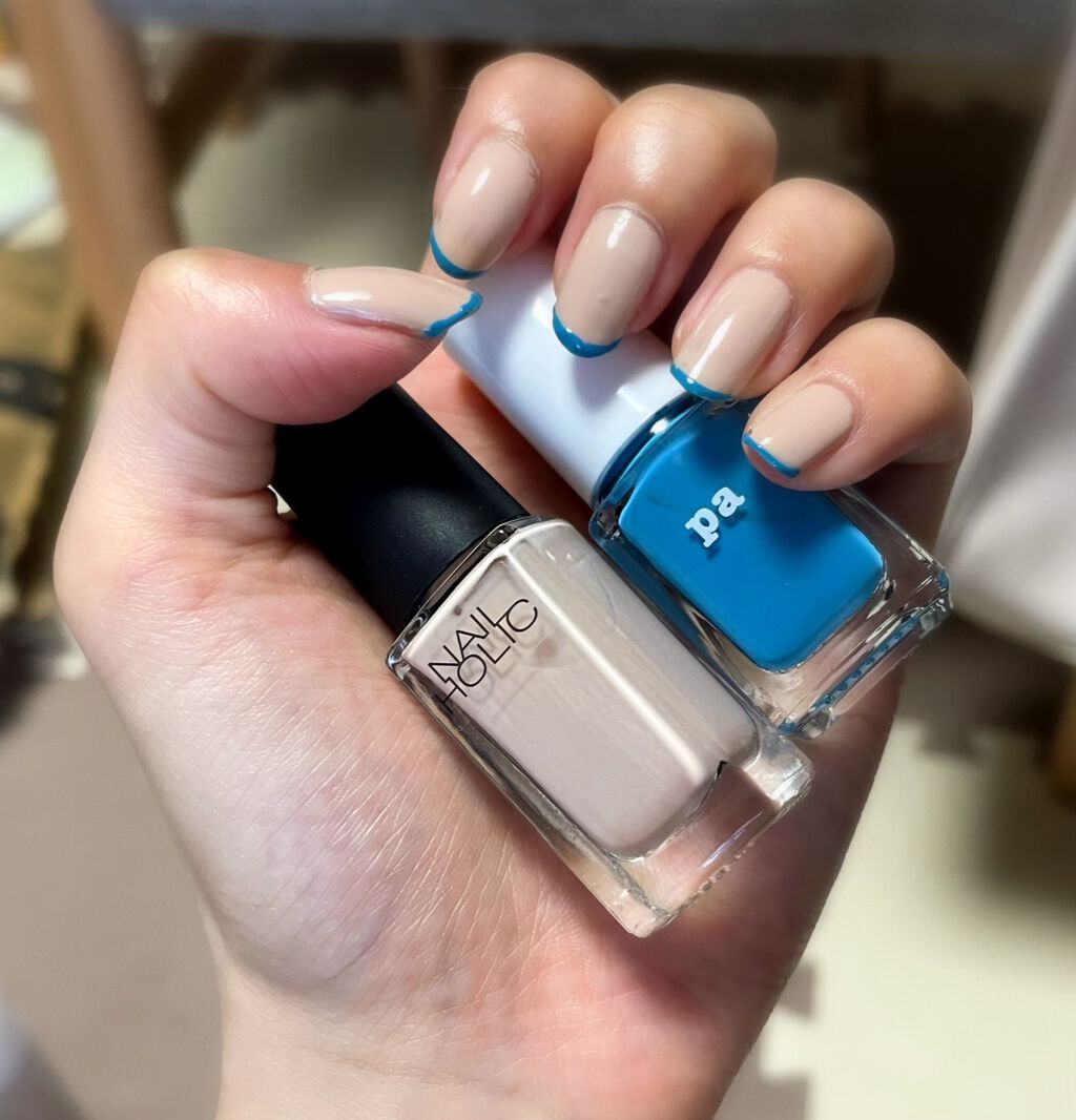 Pa Nail Collective・ネイルホリックのマニキュアを使った口コミ Paのネイルポリッシュが、発色良すぎて可愛いです ️ By