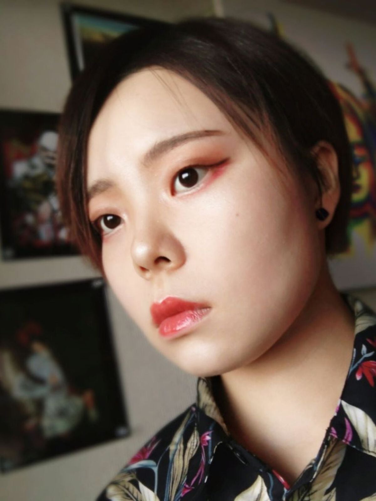 ハートウィンドウリップティントベルベットタイプ|vavi Melloの口コミ 今日のメイク👀💄 目元はカッコイイ風にして、 By ジロ