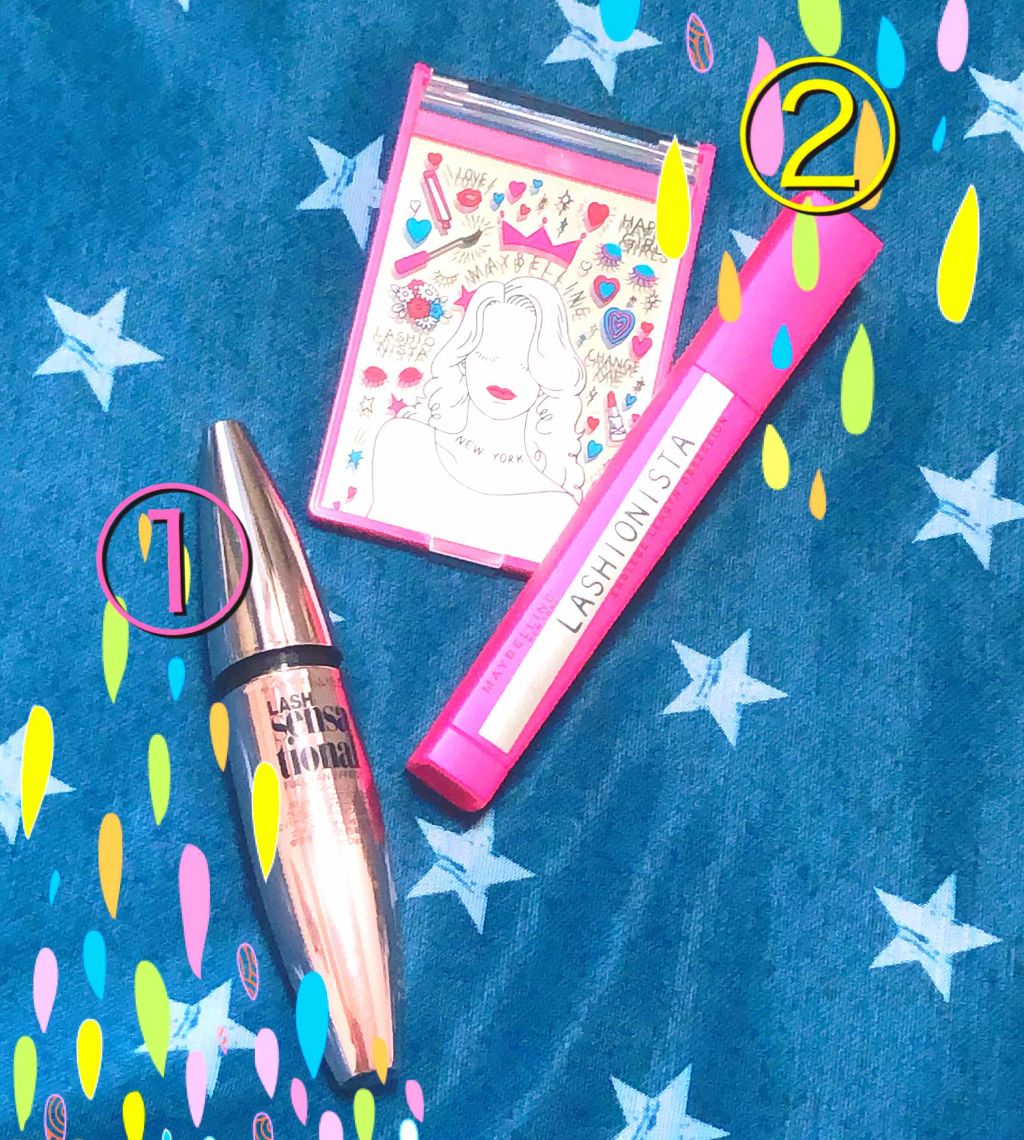 【maybelline New Yorkのマスカラを徹底比較】ラッシュニスタ N他、2商品を比べてみました! ①maybelline New