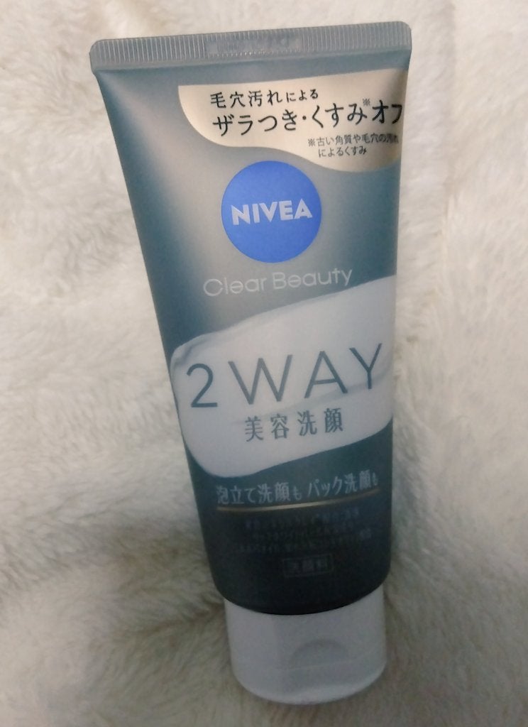 ニベア クリアビューティー2way美容洗顔|ニベアの使い方を徹底解説 ニベア花王様から頂きました。 By 🍄しいたけ🍄投稿してる方フォロバ