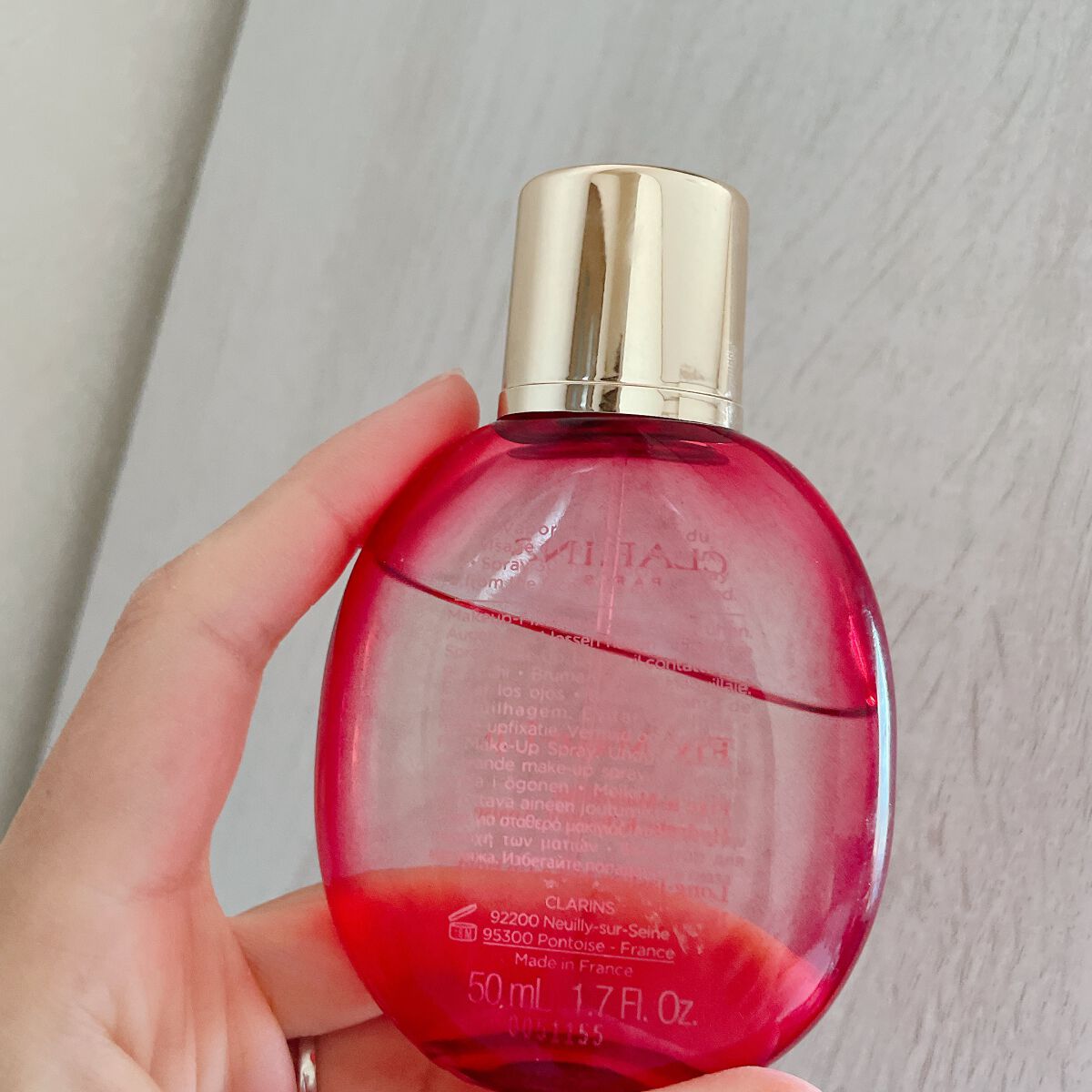 フィックス メイクアップ|clarinsの口コミ Clarins フィックス メイクアップ 50ml By しゃき🍒フォロバ 混合肌