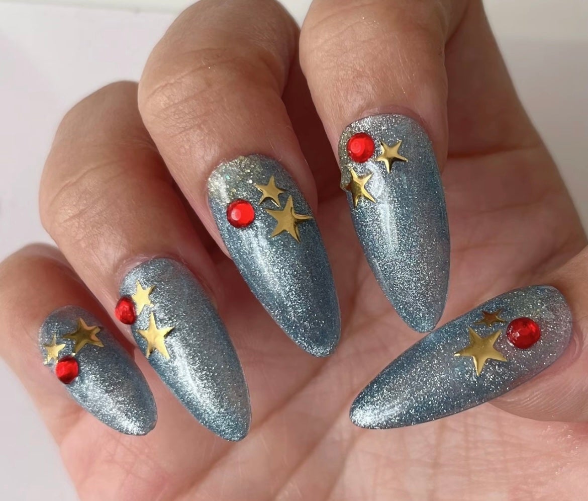 Fruitmagnet|ネイル工房の口コミ フラッシュマグネットジェル ポイントでシールも貼りました😊 By Nailctip フォロ