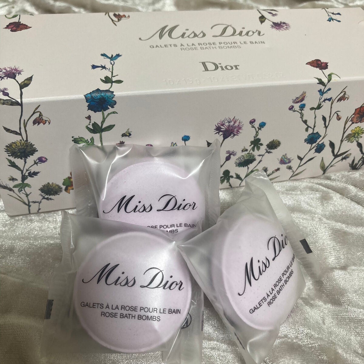 ミス ディオール ローズ バスボム|diorの口コミ Dior ミス ディオール ローズ バスボム By Sasa混合肌 Lips
