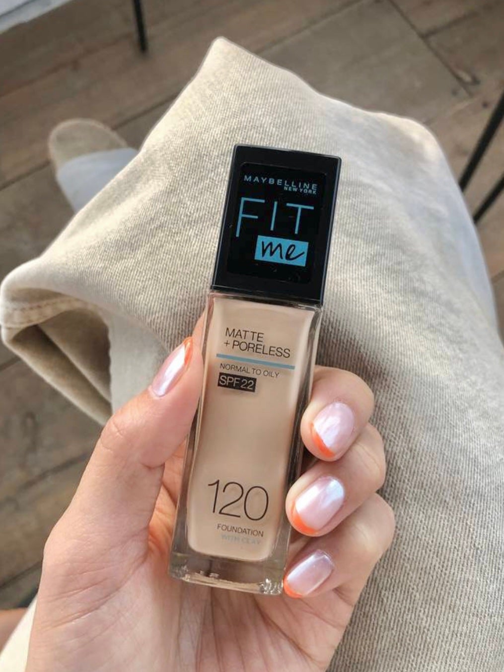 フィットミー リキッドファンデーション R|maybelline New Yorkの辛口レビュー メイベリン フィットミー 120を使用し