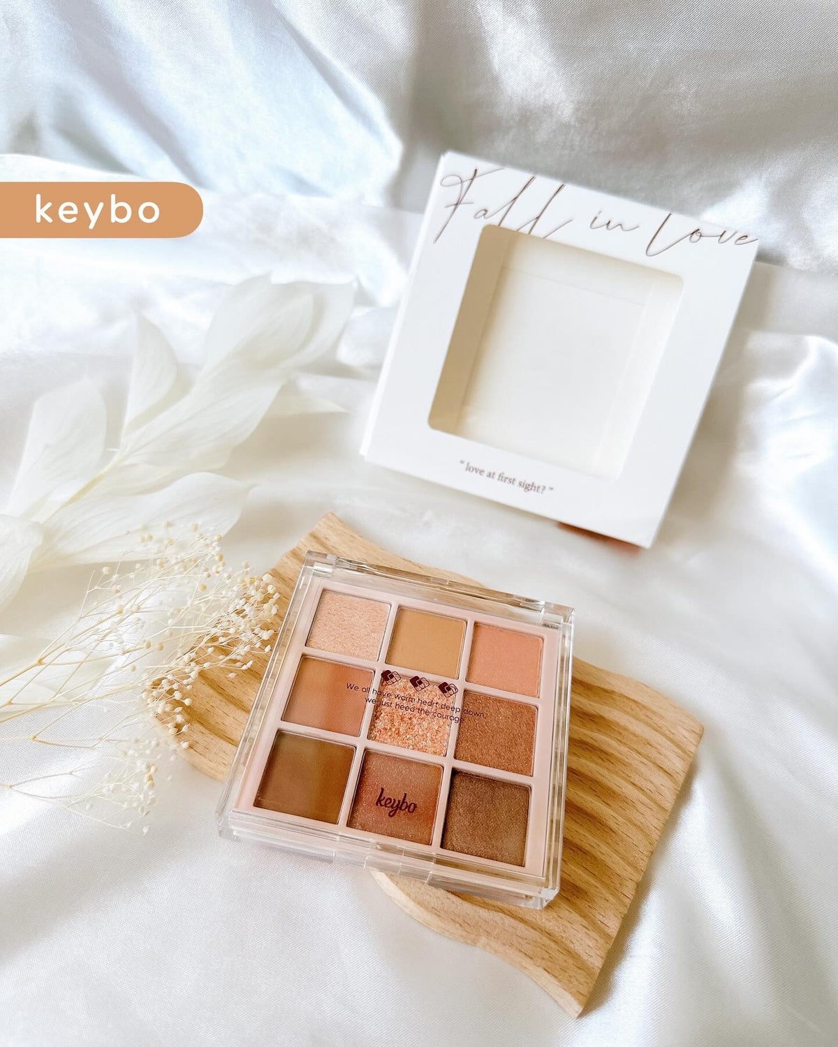 Keybo Fall In Love Shadow Palette|keyboの口コミ イエベにおすすめのパウダーアイシャドウ