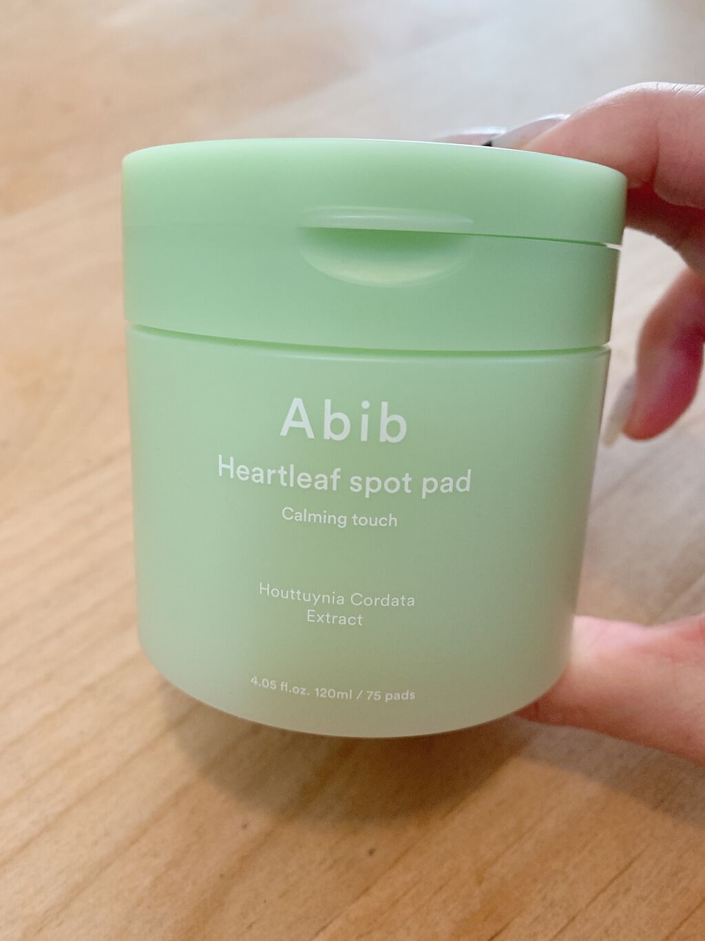 ドクダミスポットパッドカーミングタッチ|abib の口コミ ️abib トナーパッド。 朝の簡単保湿にぴったり💚 By Acotank