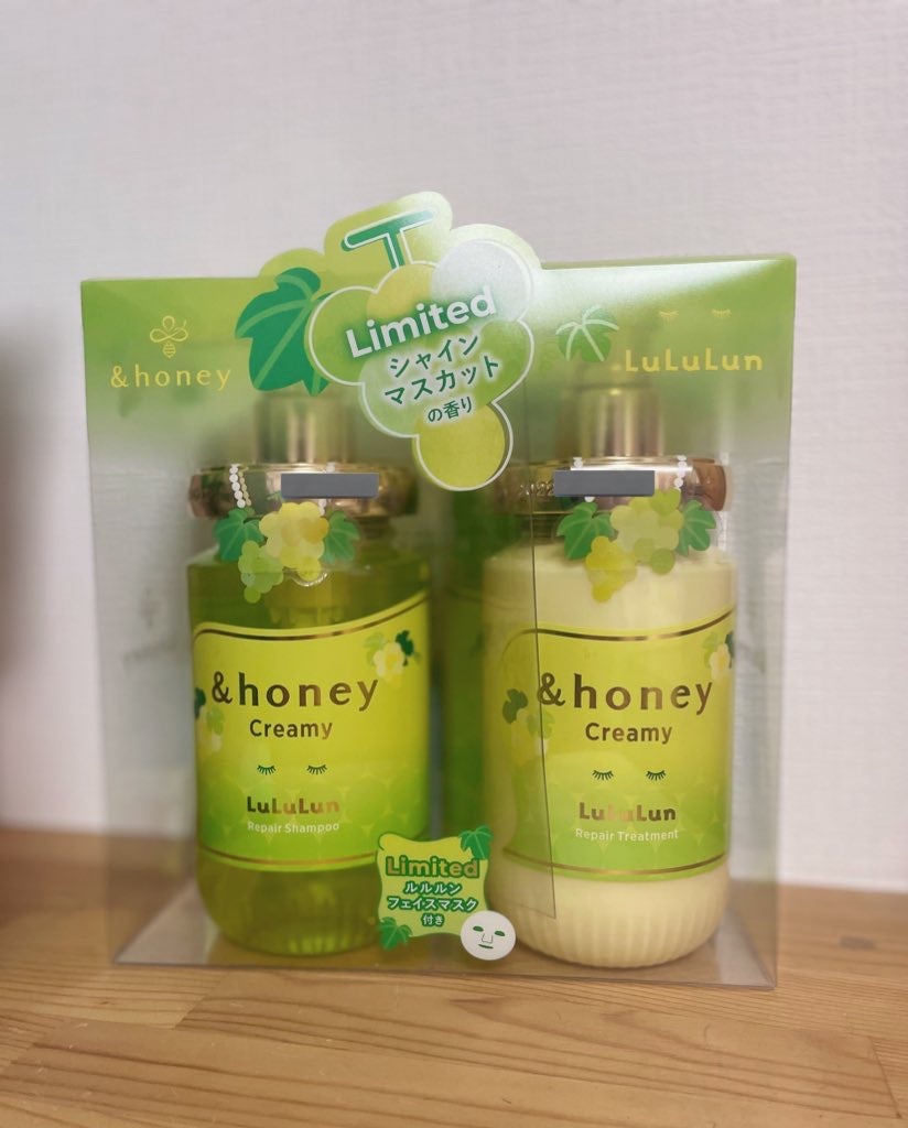 アンドハニー クリーミー ルルルン リペア ペアセット|andhoneyの口コミ 【使った商品】 Andhoney アンドハニー クリーミー ルル
