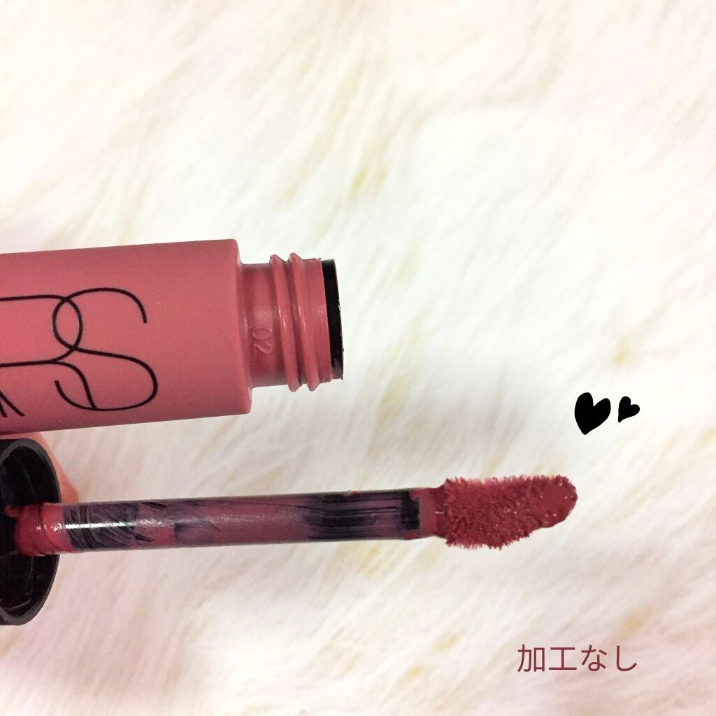 【2020年冬新作口紅】エアーマット リップカラー|narsは落ちないのか?色持ちに関する口コミ Nars💋マットリップ マットリップが