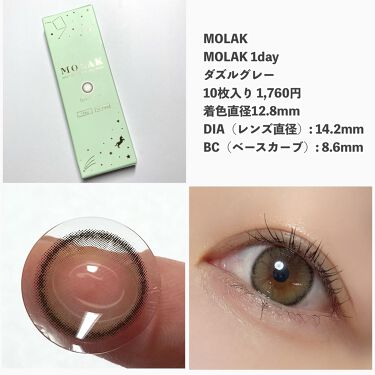 【試してみた】MOLAK 1day／MOLAK | LIPS