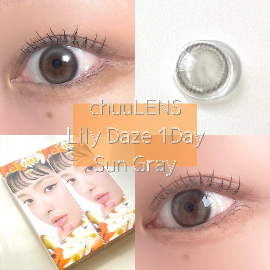 Lily Daze|chuu Lensのカラコンレポ・着画口コミ 日差しが差し込んだような うるっとツヤレンズ☀️ By Me🥀韓国コスメ