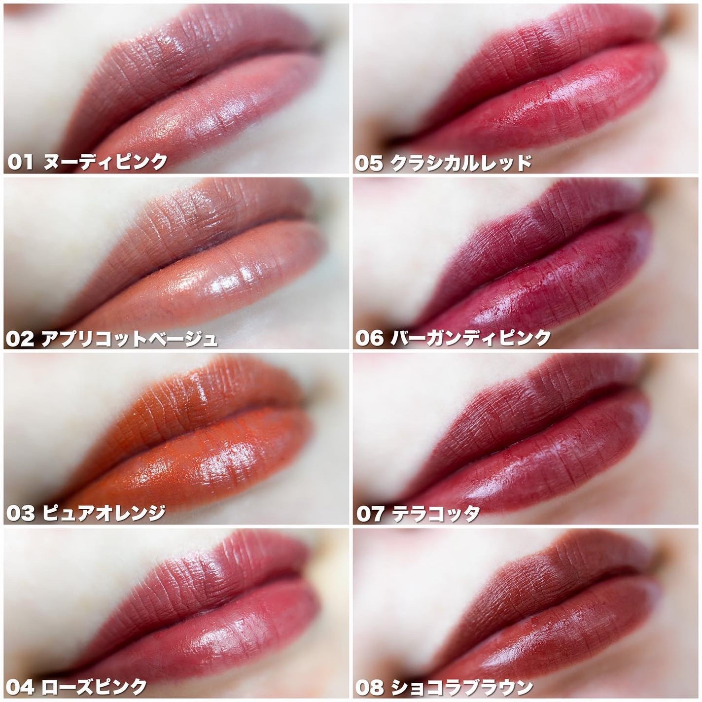 ヒトヌリ ルージュ|FASIOを全色レビュー - むっちり粘膜色 ヒトヌリ ルージュ|FASIOを全色レビュー - むっちり粘膜色