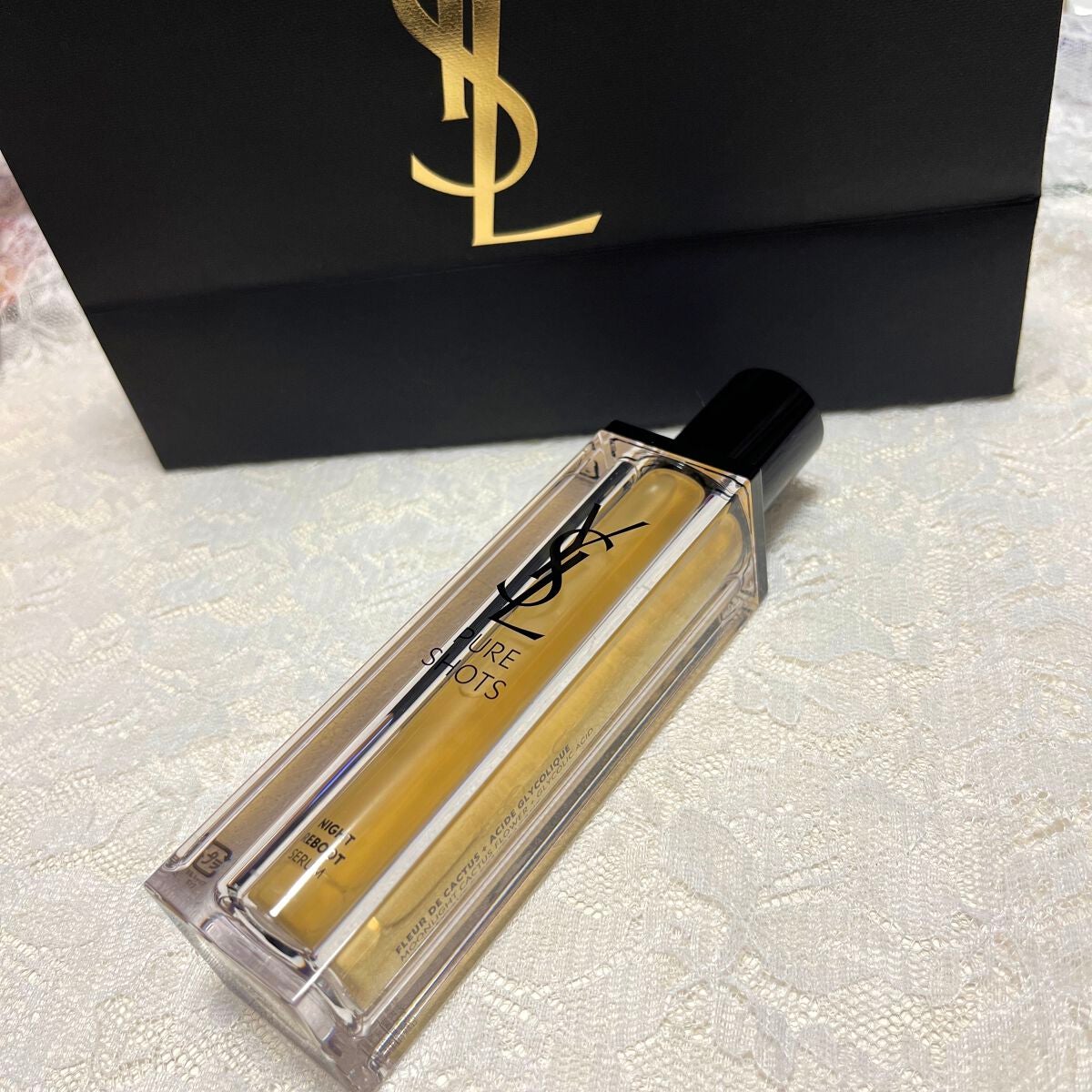 ピュアショット ナイト リチャージセラム|yves Saint Laurent Beauteの口コミ 購入メモ📝 Yves Saint