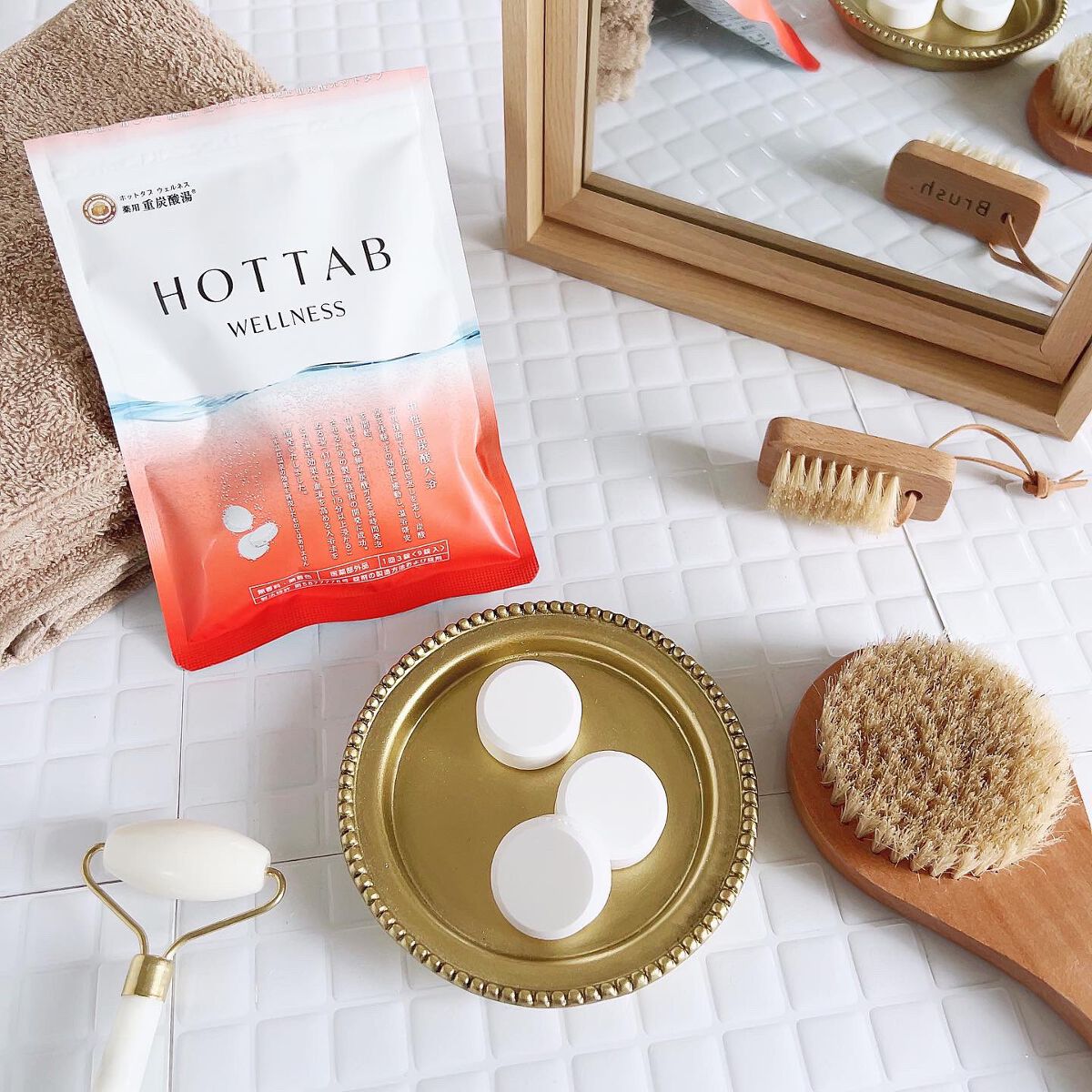 薬用 HOT TAB WELLNESS ｜HOT TABの口コミ - ・ ・ 田中みな実さんもお気に入り？！ by みちねえ(乾燥肌/50代 ...