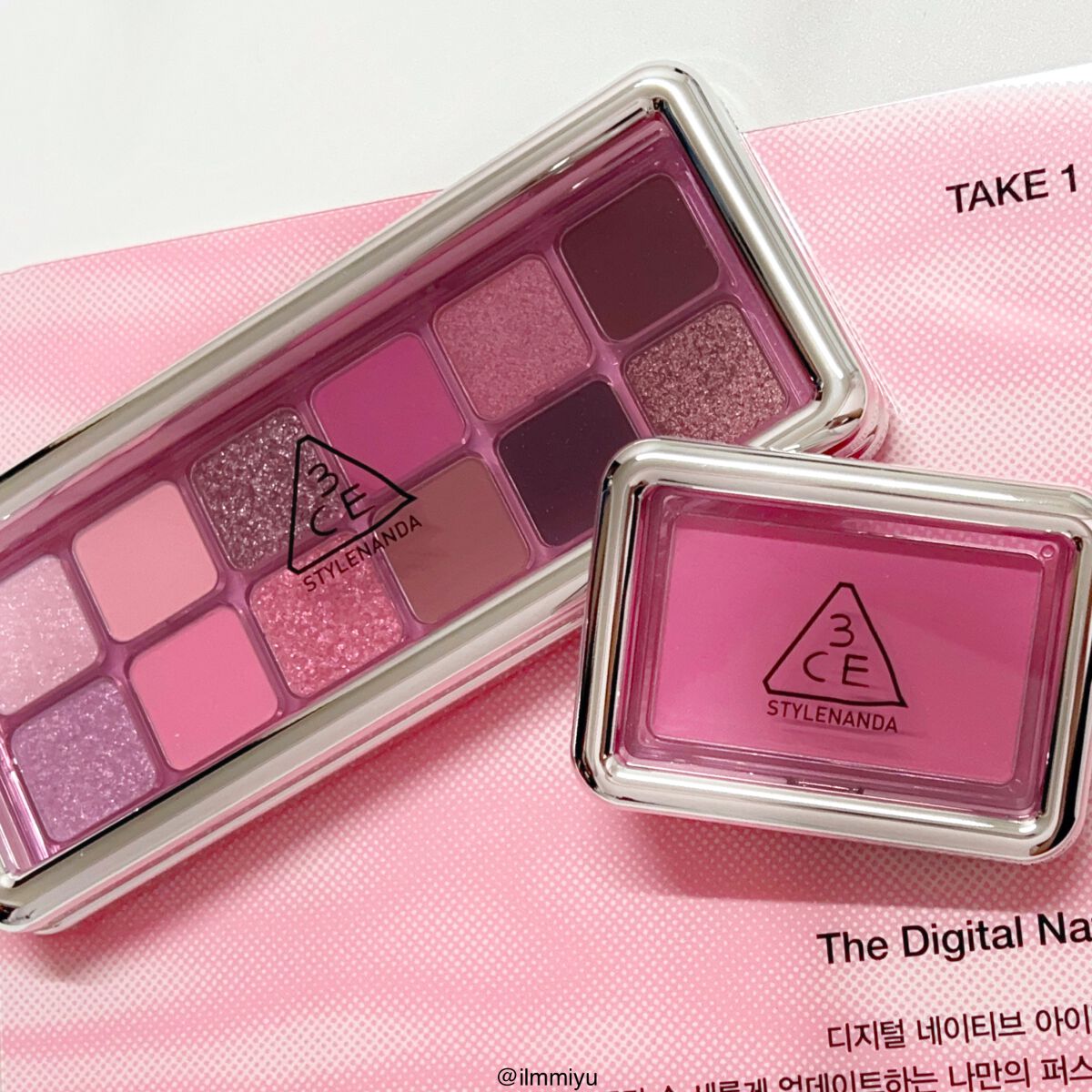 【2022年秋新作アイシャドウパレット】3ce New Take Eyeshadow Palette|3ceの口コミ ブルベにおすすめの