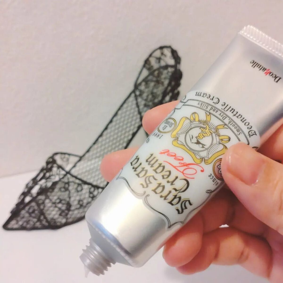 薬用足指さらさらクリーム|デオナチュレの効果に関する口コミ「👢デオナチュレ 足指さらさらクリーム 」 By マッシュ🍄混合肌40代前半