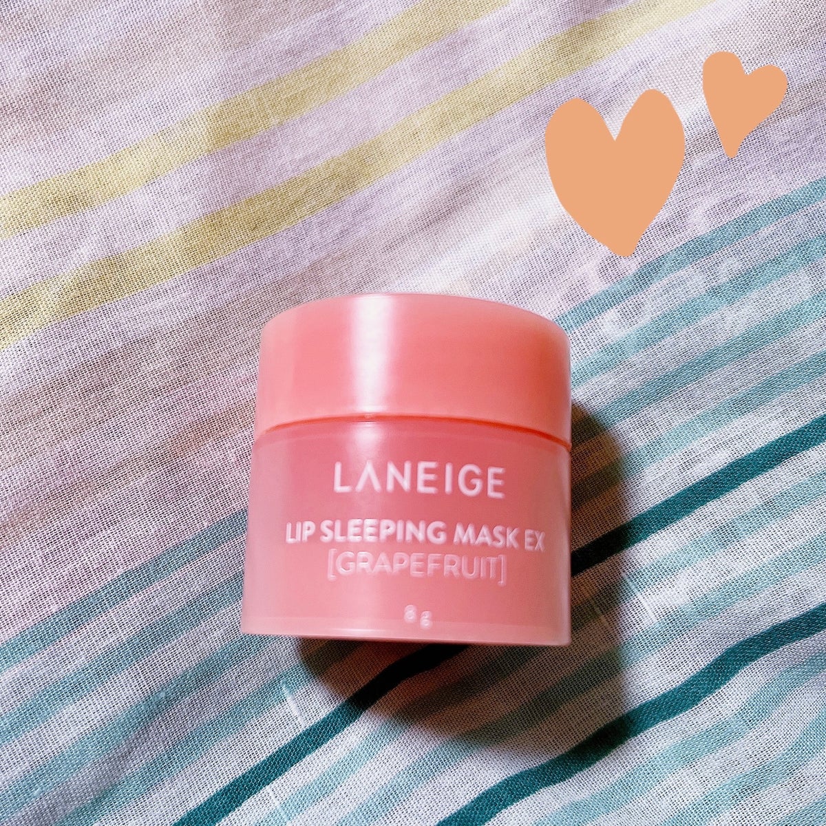 リップスリーピングマスク|laneigeの口コミ Laneigeリップスリーピングマスクグレープフルーツ💛 By うさぎたん🐰ྀི🎀🫧