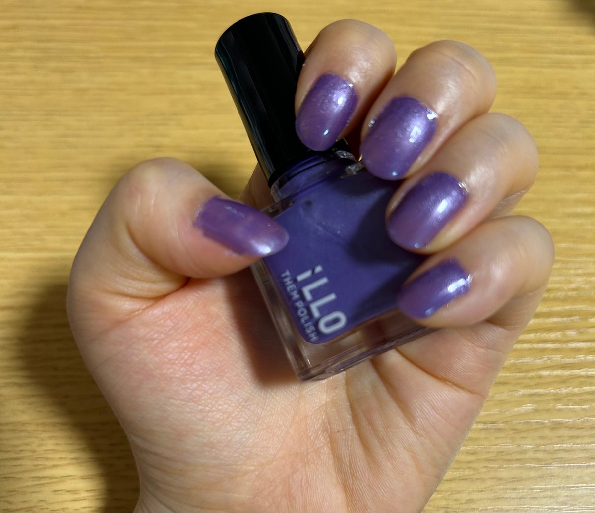 【限定マニキュア】them Polish|illoの口コミ 今回もilloのネイル 色は限定色フジノハナ By Aru混合肌30代前半