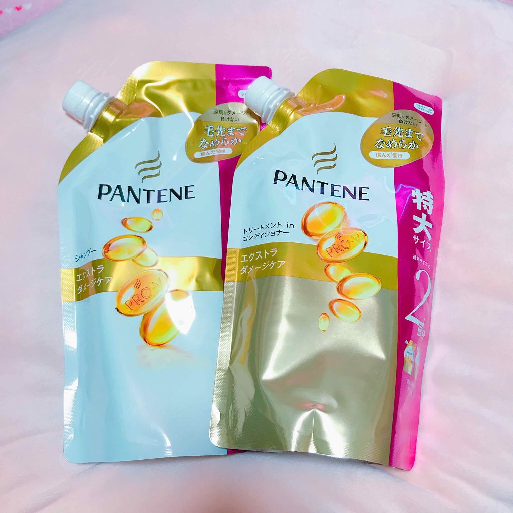 エクストラ ダメージケア シャンプー/トリートメント In コンディショナー|パンテーンの口コミ 💄 パンテーン 🌈 傷んだ髪用 By