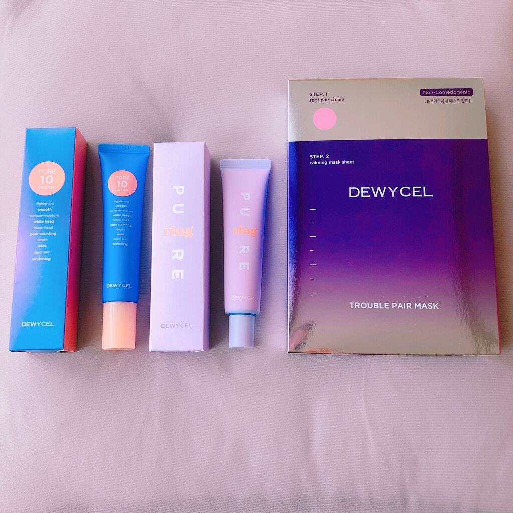 【2021年夏新作化粧下地】ピュアリングクリーム|dewycelの効果に関する口コミ「 ピュアリングクリーム 40ml ¥3000楽天
