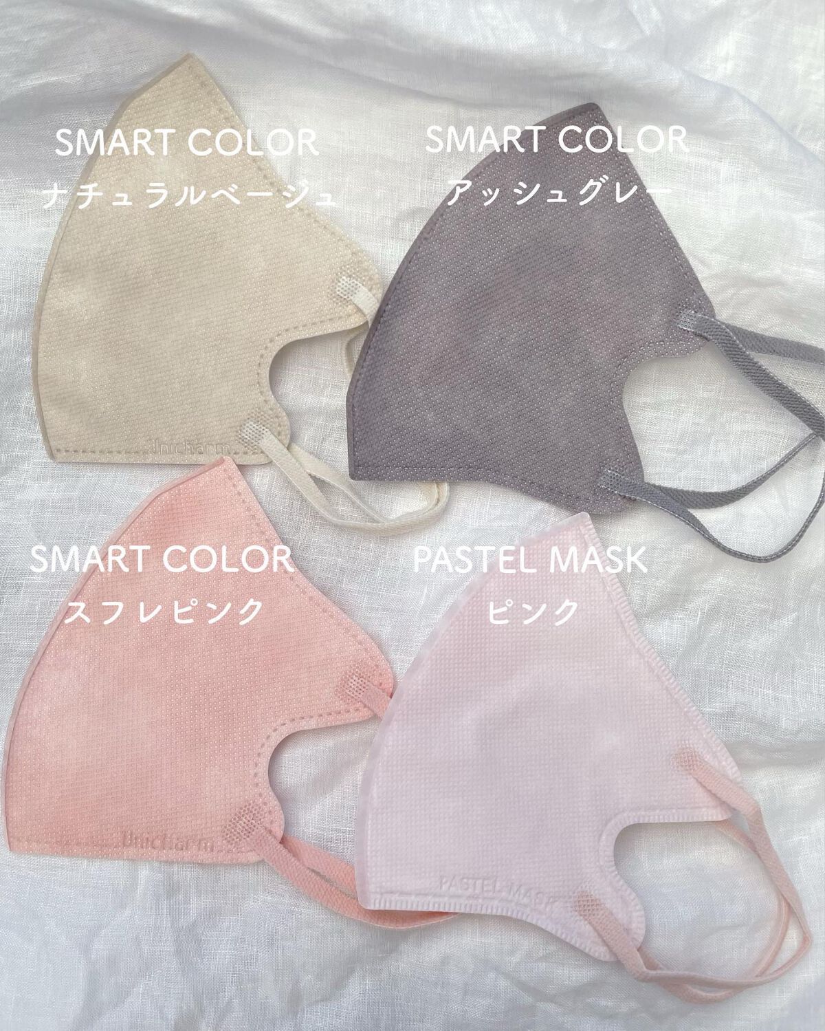超快適マスク Smart Color|ユニ・チャームの口コミ 愛用しているスマートカラーマスクに By Mai混合肌30代前半