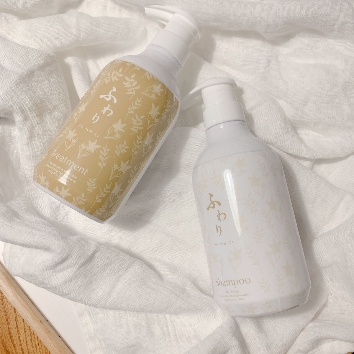ふわり シャンプー&ヘアトリートメント|ナノエッグの口コミ「細い髪をボリュームアップし、ハリツヤ髪へ 」 By さくら混合肌30代後半
