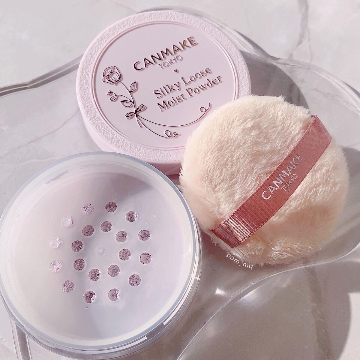 【限定ルースパウダー】シルキールースモイストパウダー|キャンメイクの口コミ 💞キャンメイク💞 シルキールースモイストパウダー 02 シアー