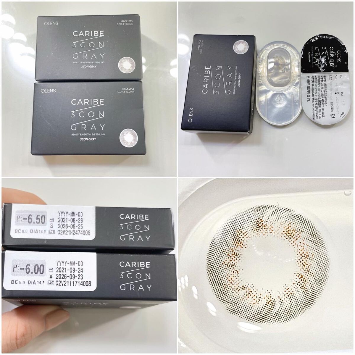 カリブ|olensのカラコンレポ・着画口コミ 2ヶ月分4枚で500円😳🔥 Poplens様 Poplensofficial の