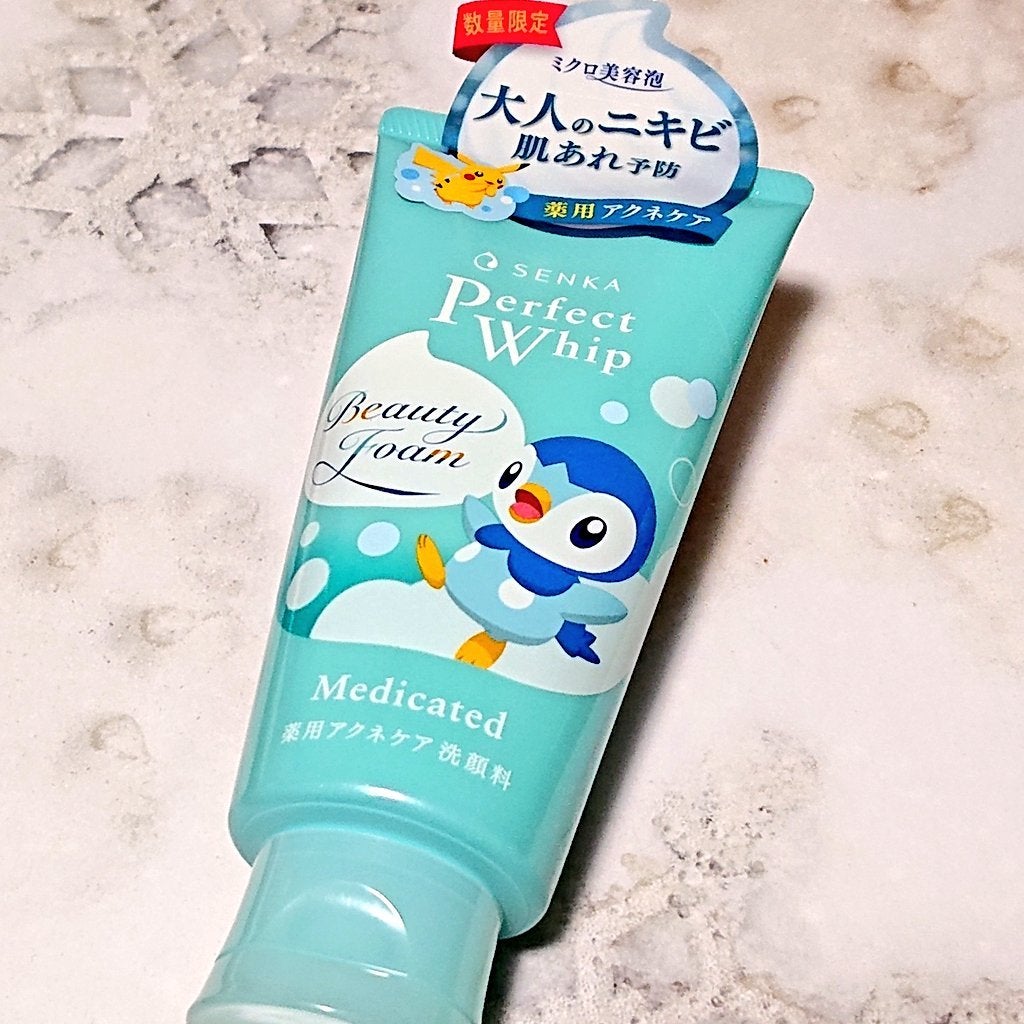 パーフェクトホイップ アクネケア|senka(専科)の口コミ ポケモンパッケージのパーフェクトホイップ ️ By 楠原諒子混合肌30代