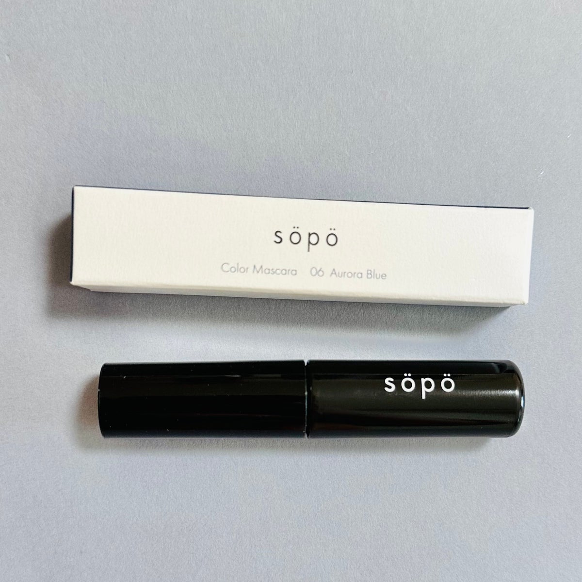 カラーマスカラ|sopoの口コミ Sopoカラーマスカラ 06 オーロラブルー By あんす ブルベ夏 ブライトサマー乾燥肌 Lips