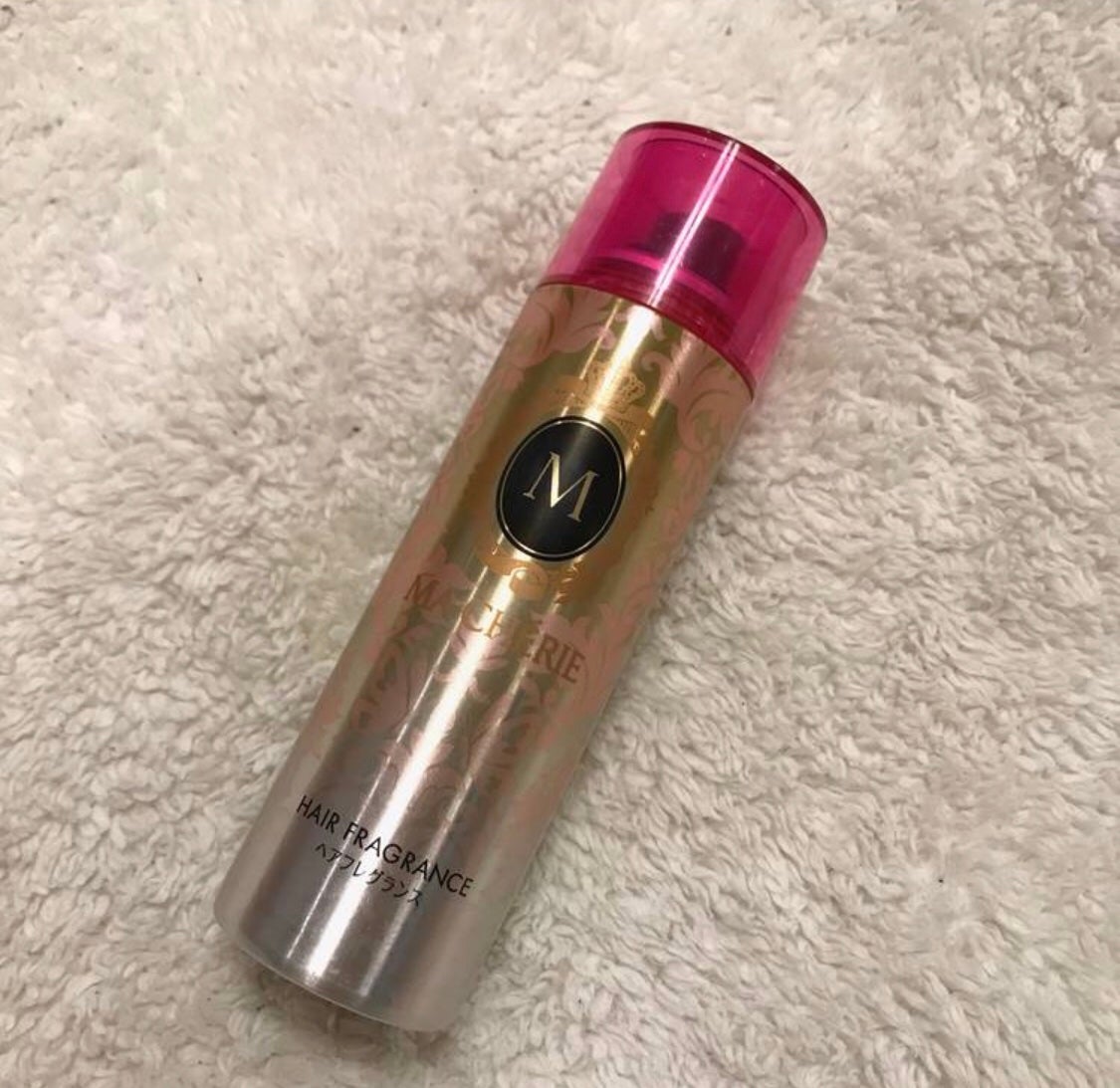 ヘアフレグランス Ex|macherieの効果に関する口コミ 香りが好きすぎる😆💗💗 タバコや焼き肉のようなイヤな匂いをつきにくくして