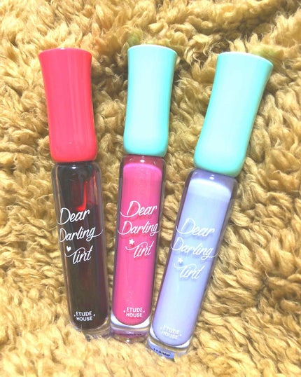 【etudeの口紅・グロス・リップライナー・リップケアを徹底比較】wp ディアダーリンソーダティント他、2商品を比べてみました! エチュード