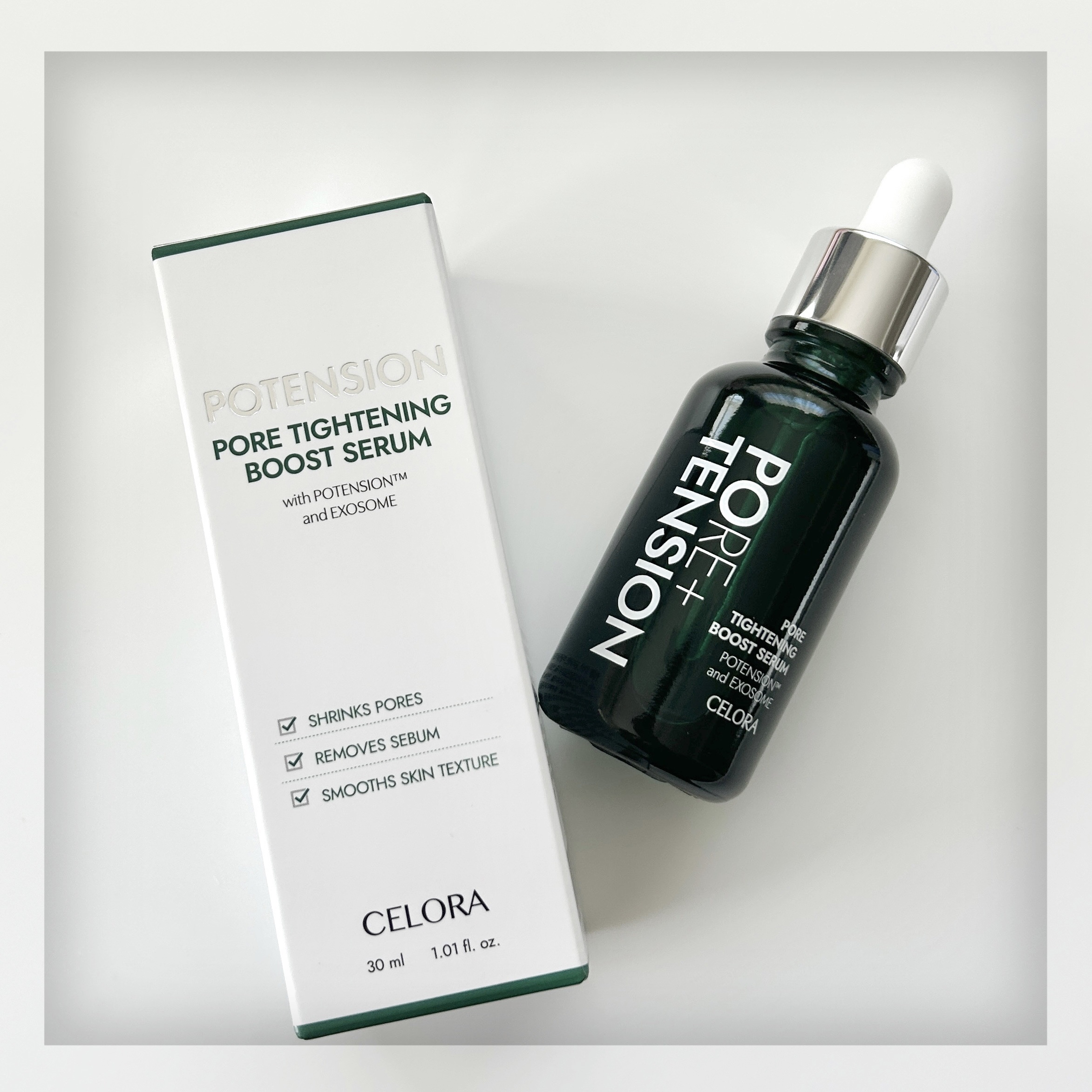 ポテンションポアタイトニングブーストセラム｜CELORAの口コミ - 𓍯POTENSION PORE TIGHTENING BOOST SERUM⌇CELORA by 叶🌙韓国スキンケア ...