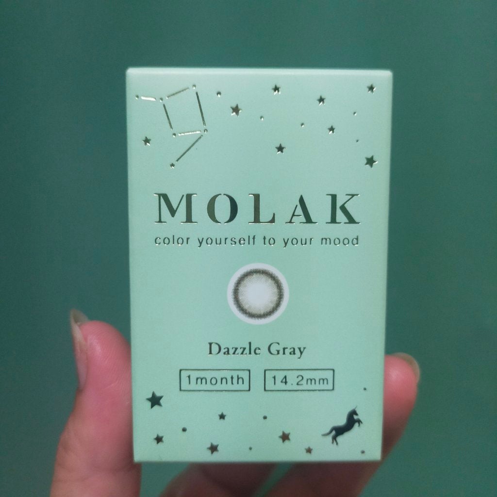 Molak 1month|molakのカラコンレポ・着画口コミ Molak 1monthのダズルグレー!グレーの色味が丁度い♡/ By