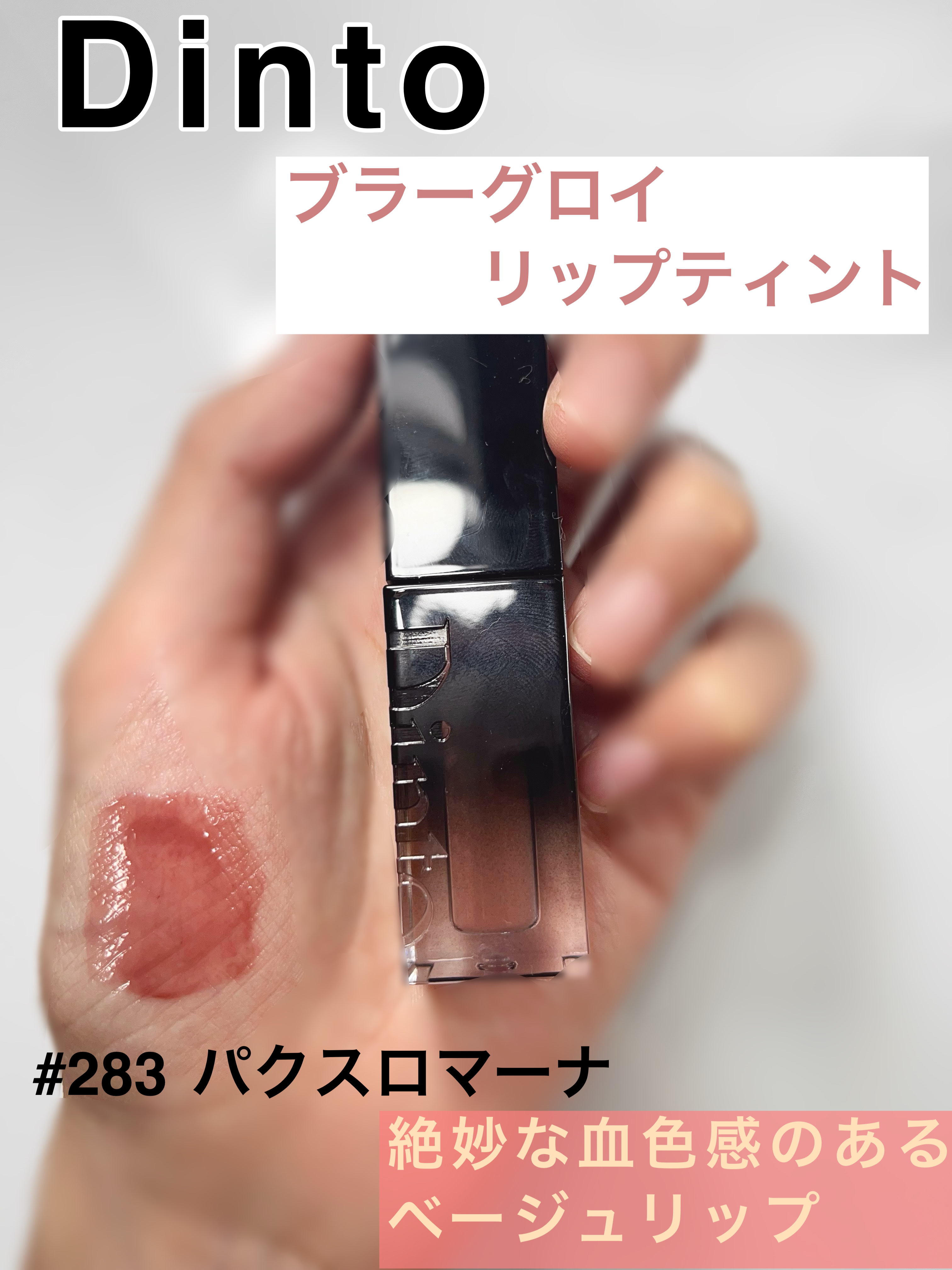 ブラーグロイリップティント 283 パクスロマーナ / Dinto(ディーント) | LIPS