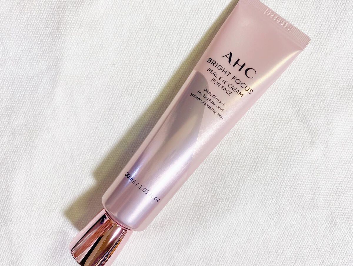 ブライト フォーカス リアル アイクリーム フォーフェイス|ahcの口コミ Ahc Bright Focus Real Eye