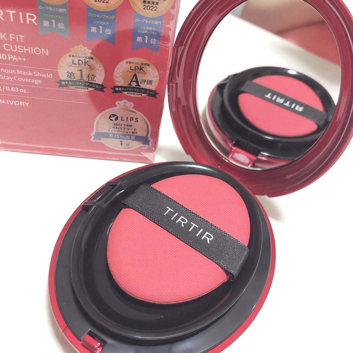 マスク フィット レッド クッション|tirtirティルティルの口コミ Tirtir マスク フィット レッド クッション By
