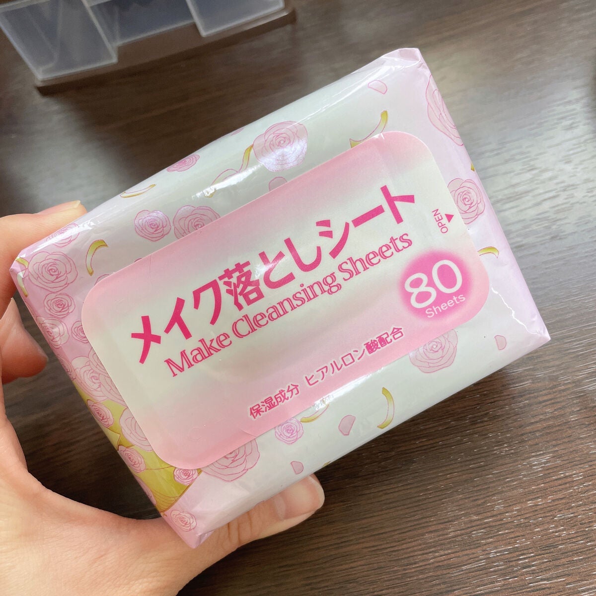 メイク落としシート Sd |ユノスの口コミ *プチプラ*80枚入り😲 サンドラックでたまたま見つけた、 By さーな混合肌20代後半
