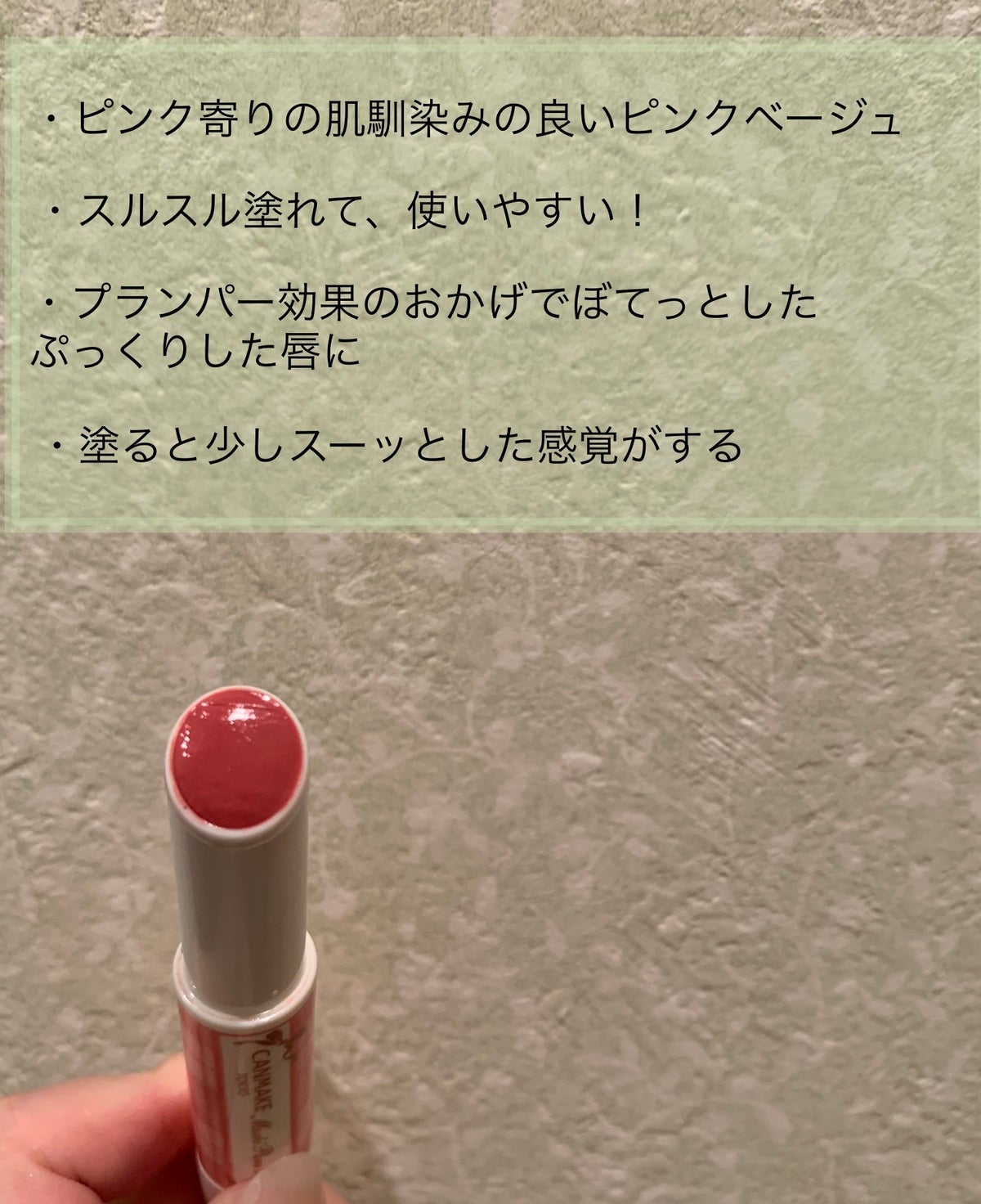 むちぷるティント|キャンメイクの口コミ 【使った商品】 キャンメイク むちぷるティント 02モモ By ちゃむ🍦フォロバ100乾燥肌
