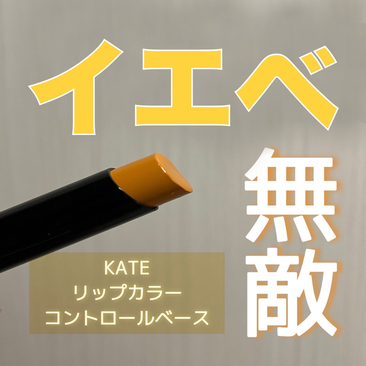 リップカラーコントロールベース |kateの口コミ イエベ春におすすめのリップケア・リップクリーム!【kate】 リップカラーコントロール