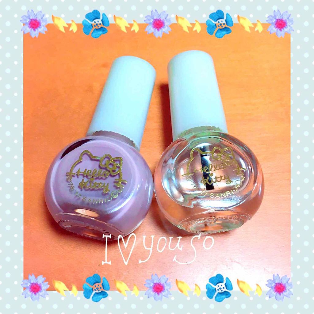 サンリオネイル|daisoの口コミ「超優秀!100均で買えるおすすめマニキュア!サンリオネイル💅♡ 色ピンクベージュ 」 By れい
