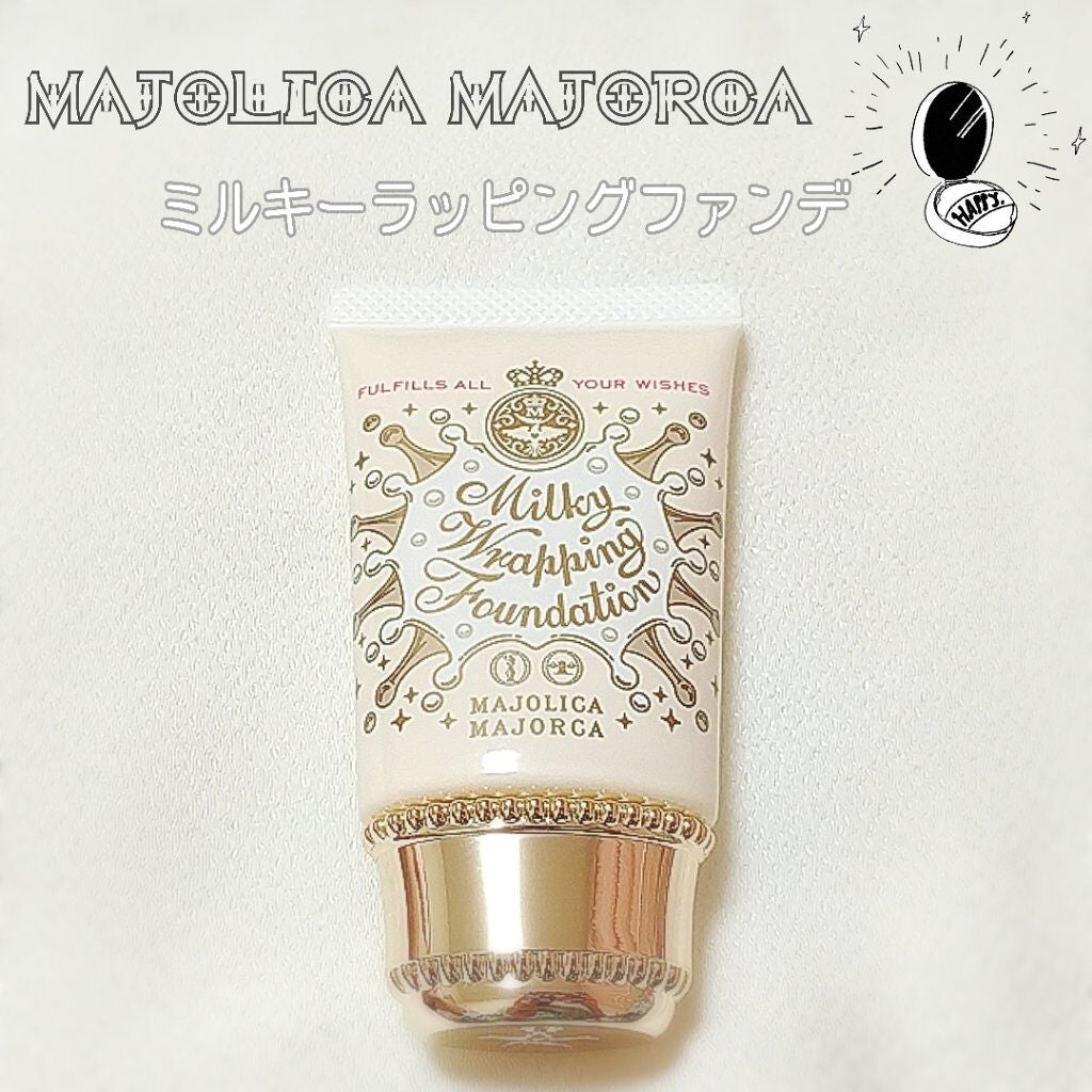 ミルキーラッピングファンデ|majolica Majorcaの口コミ 🌟マジョリカマジョルカ ミルキーラッピングファンデ🌟 By ぼんぼん