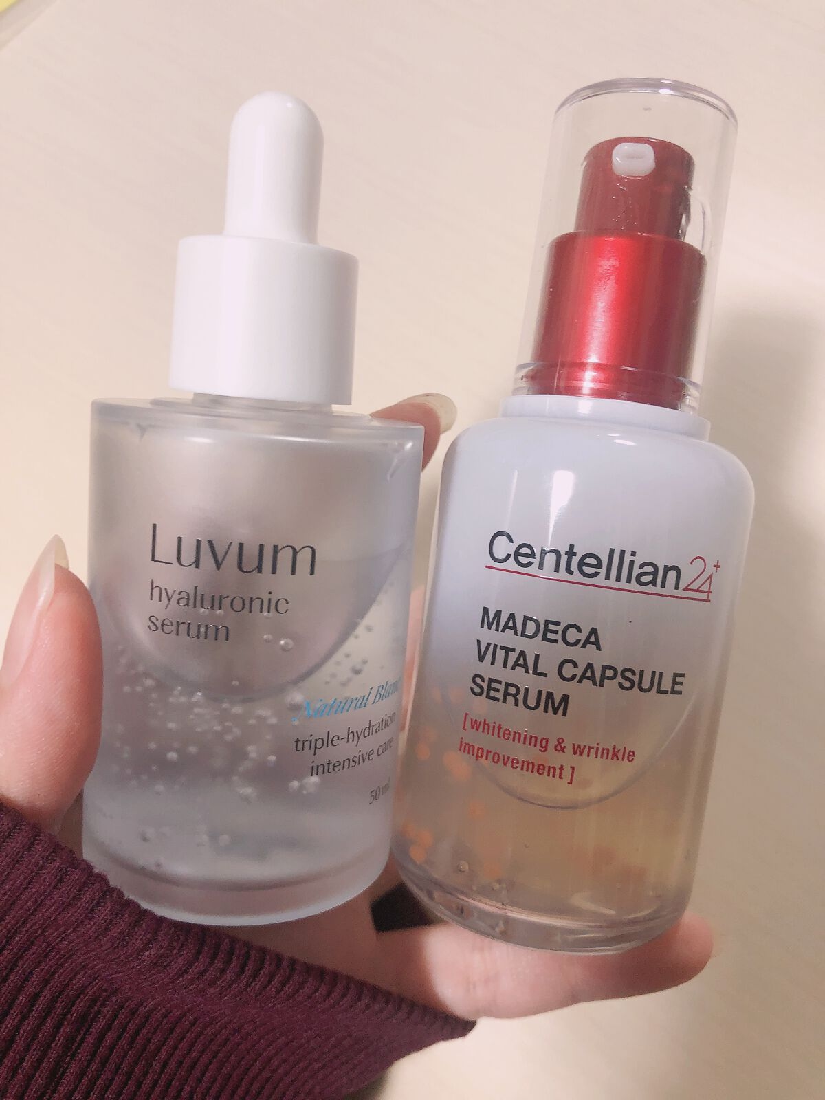 センテリアン24・luvumの美容液を使った口コミ ニキビ肌で悩みが多い私の、最近重宝してる美容液を紹介したいと思います! By Mimim