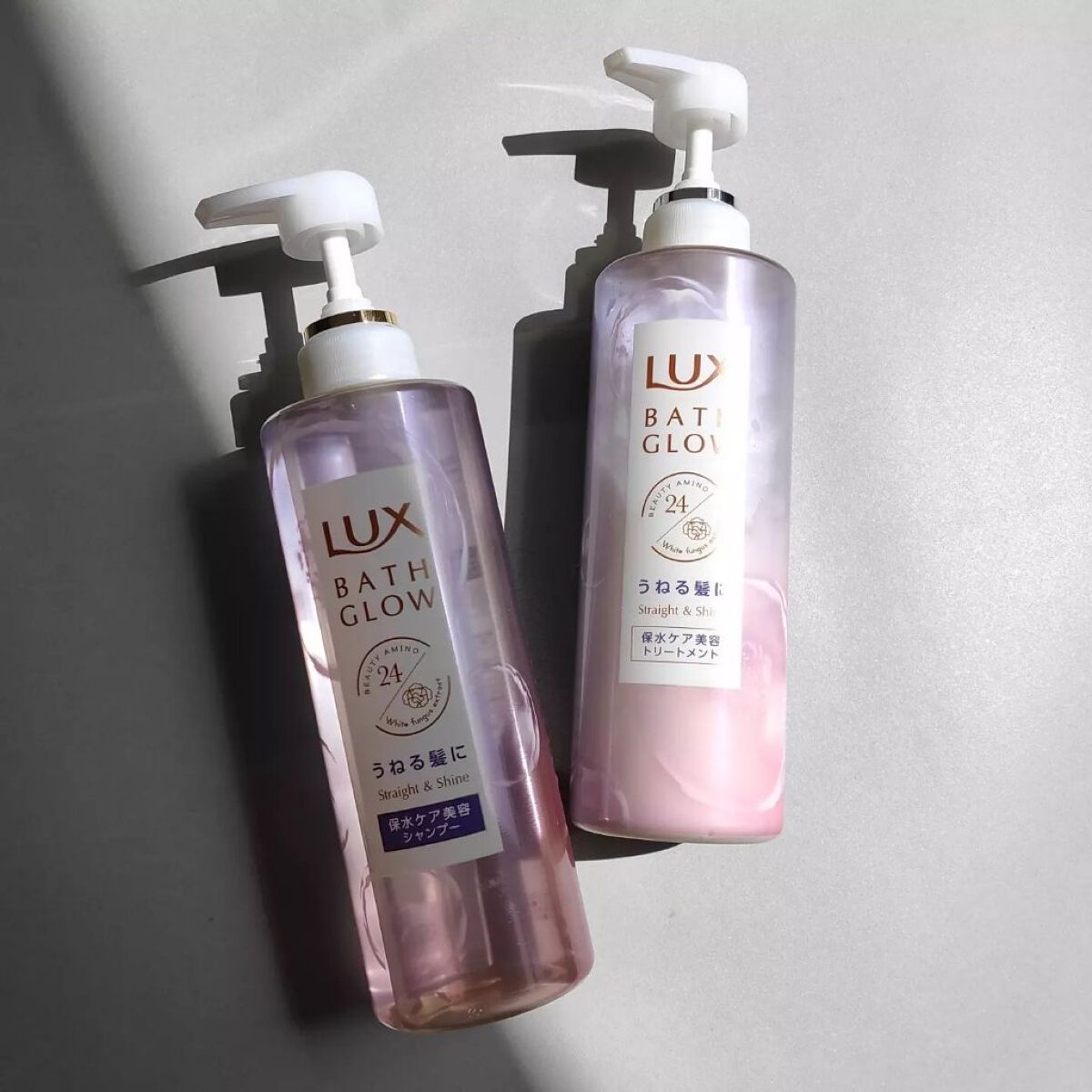 バスグロウ ストレートandシャイン シャンプートリートメント|luxの口コミ ラックスバスグロウの新シリーズ/ By 奥平 望