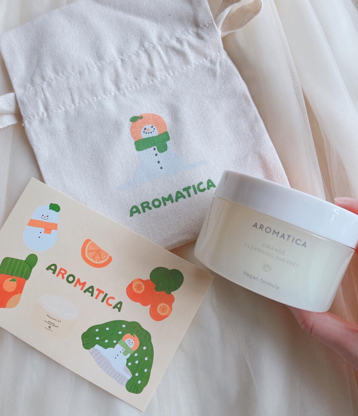 【限定クレンジングバーム】オレンジクレンジングシャーベット|aromaticaの口コミ Aromaticaアロマティカ By いか🌸