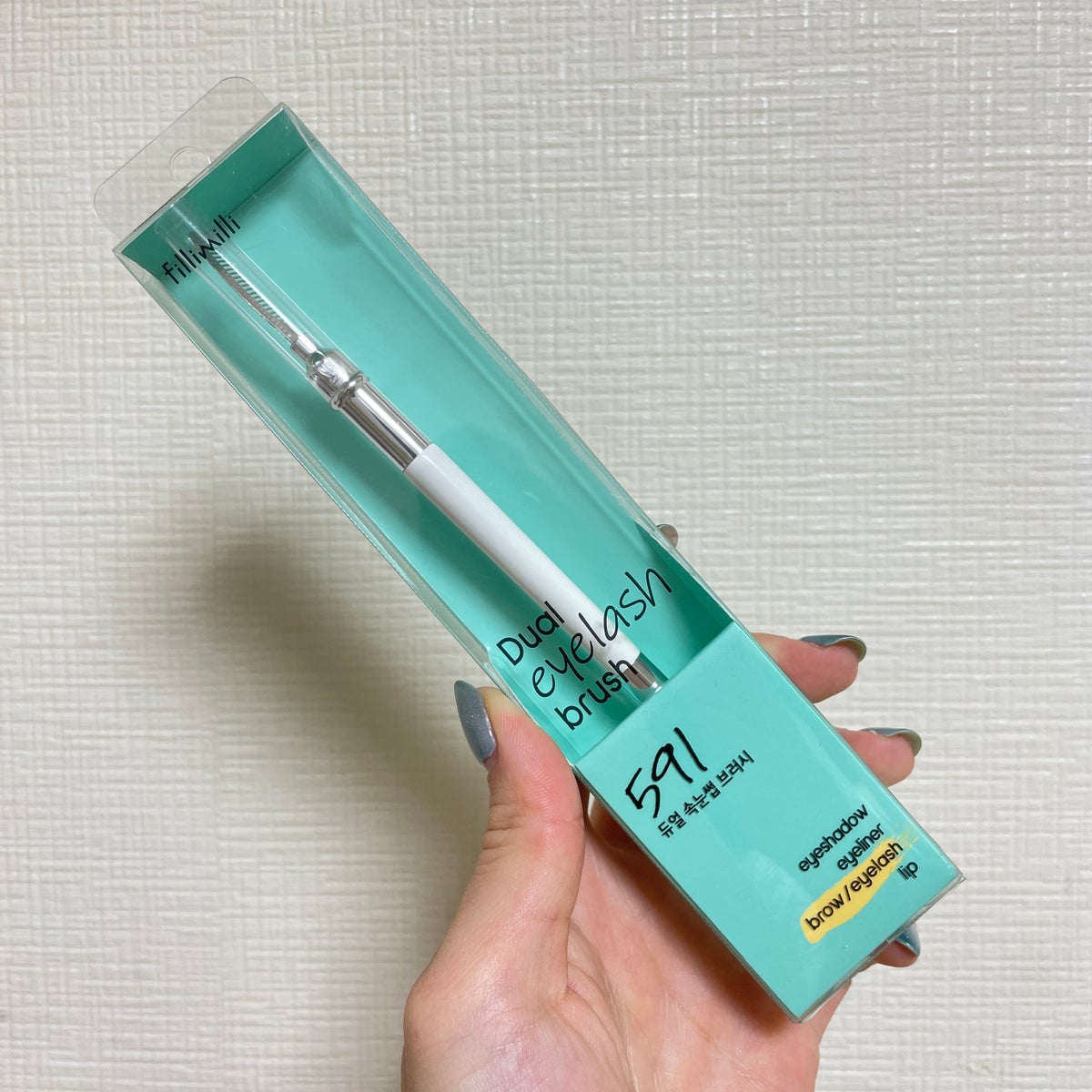 デュアルまつげブラシ 591|fillimilliの口コミ 大好きなフィリミリ💎 まつ毛がダマになるのが気になってたので By
